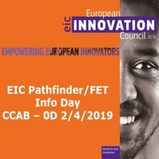 EIC Pathfinder and FET Info Day on 2 April 2019 in Brussels | EARTO