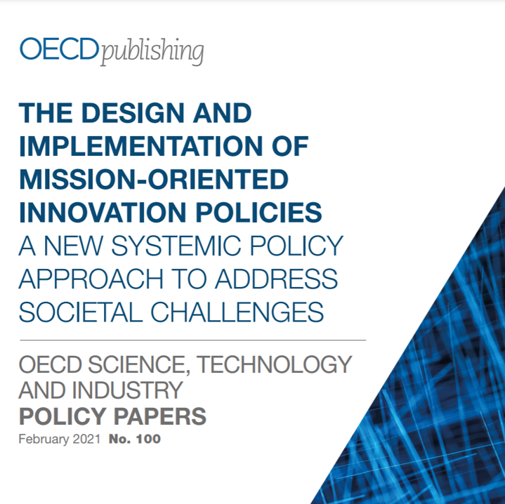 Oecd Sti Published Its Paper On The Design And Implementation Of Mission Oriented Innovation