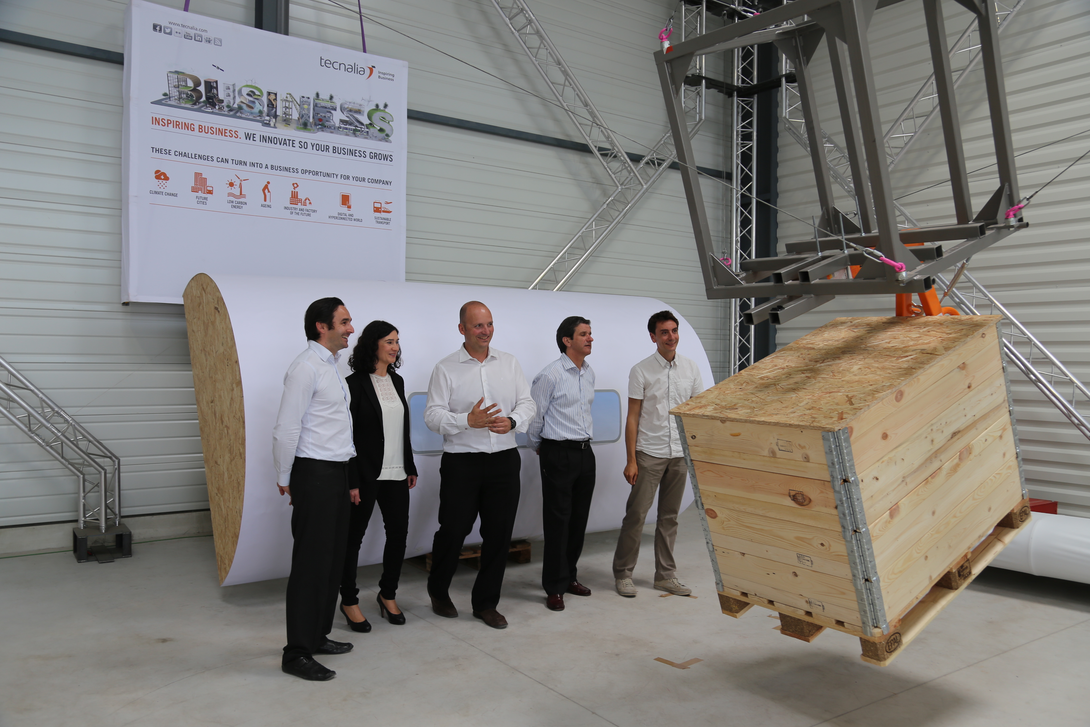 TECNALIA – Cable-driven handling system with smart crane | EARTO